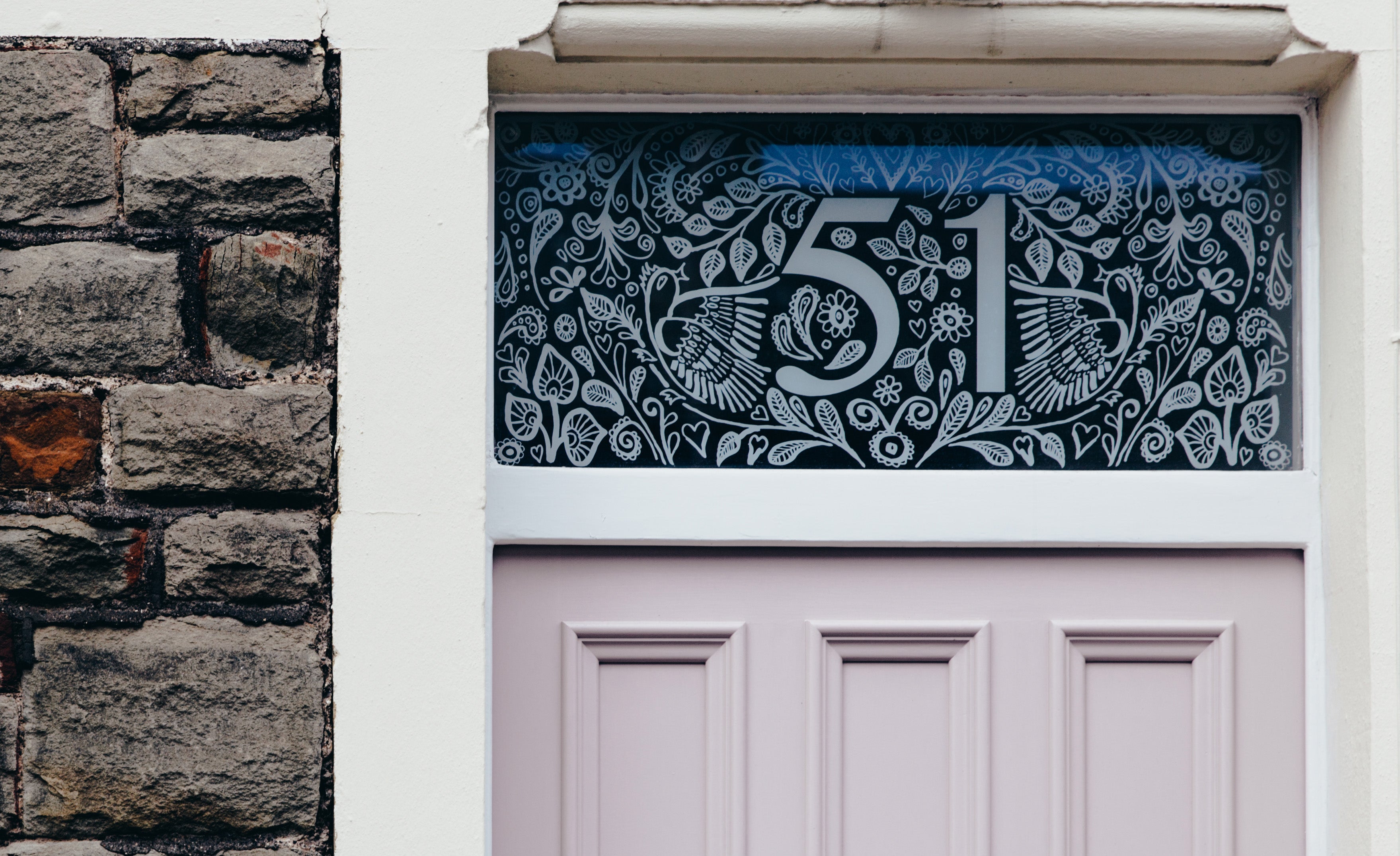 Door numbers | Window Film – Blossom & Brush